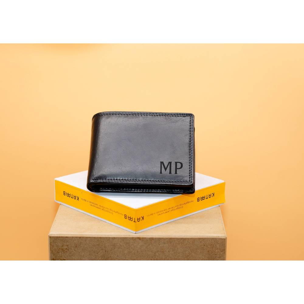Personalisierte Geldbörse für Männer mit Gravur.Monogrammed Brieftasche ...