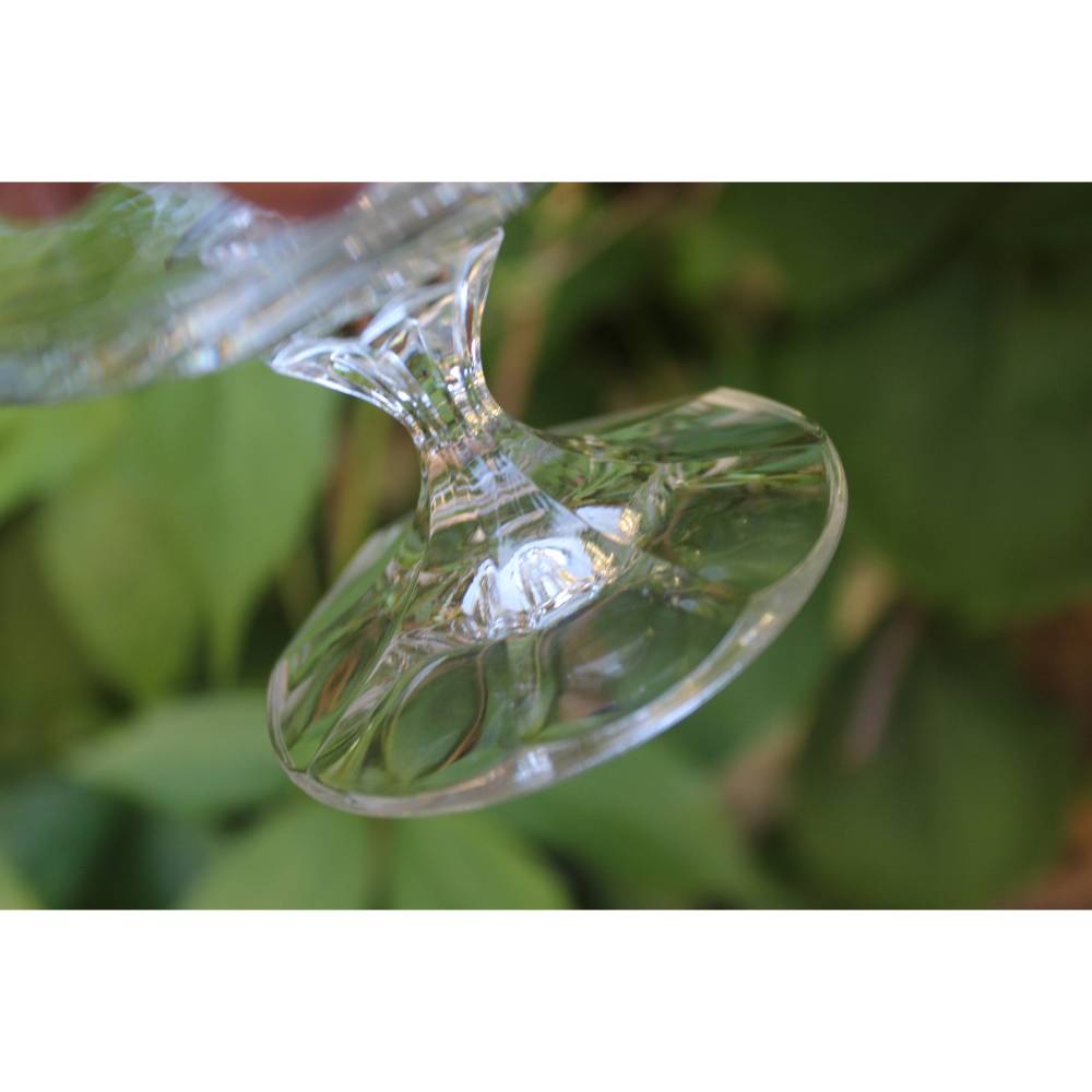 6 Sektschalen Sektgläser Bohemia Glas Kristall 70er Jahre Made in ...