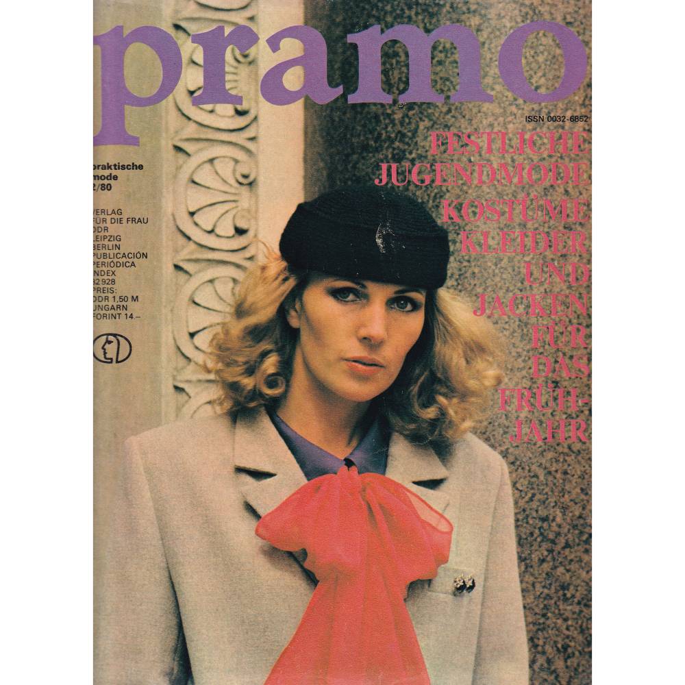 Zeitschrift Pramo 2/1980 DDR Vintage aus den 1980er Jahren