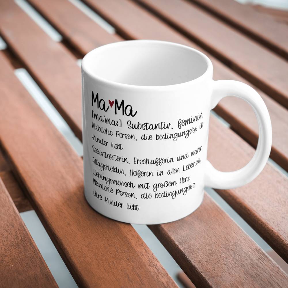 Plotterdatei „Mama Definition“ – SVG, PNG, PDF