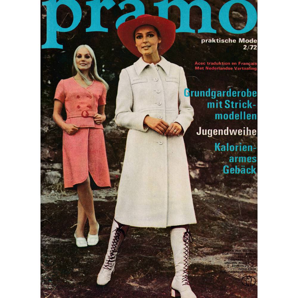Zeitschrift Pramo 2/1972 DDR Vintage aus den 1970er Jahren