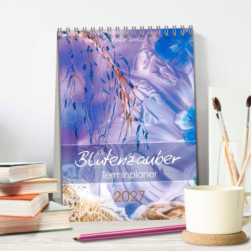 Blütenzauber – Familien-Kalender 2027 mit Planer