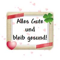 Digitale Sticker Vorlage: Alles Gute 24 runde Etiketten (4cm) | Für ...