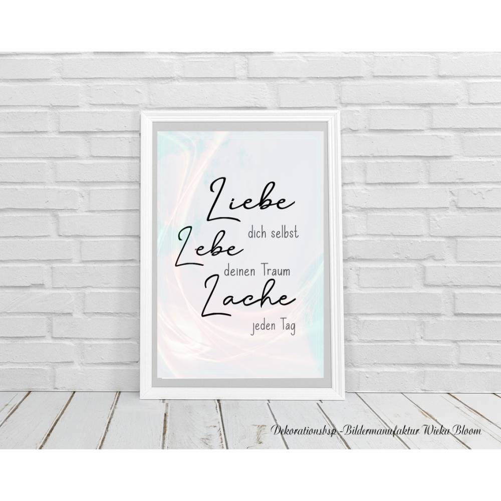 Lebe Liebe Lache Zitat