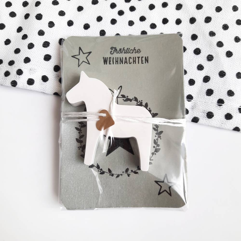 Dalapferd I Mitbringsel I Weihnachten I kleine Geschenke I Raysin I ...