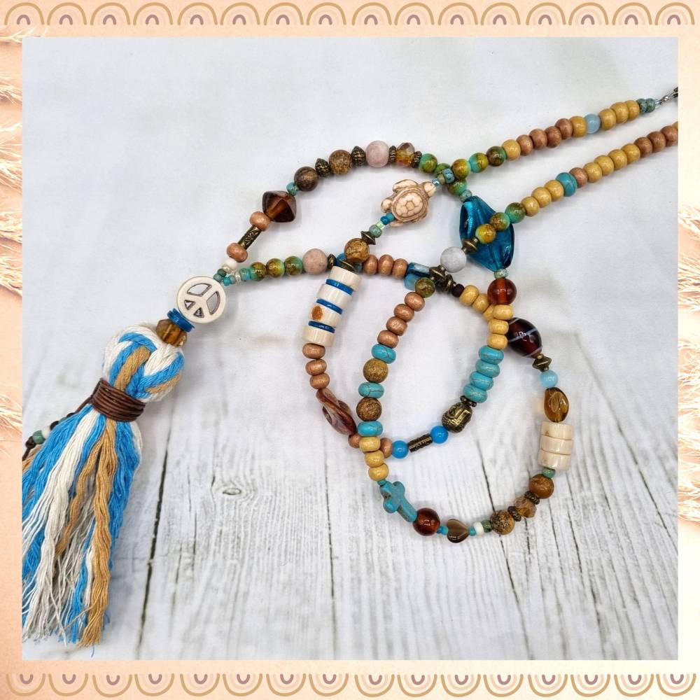 Lange Kette Boho Style
