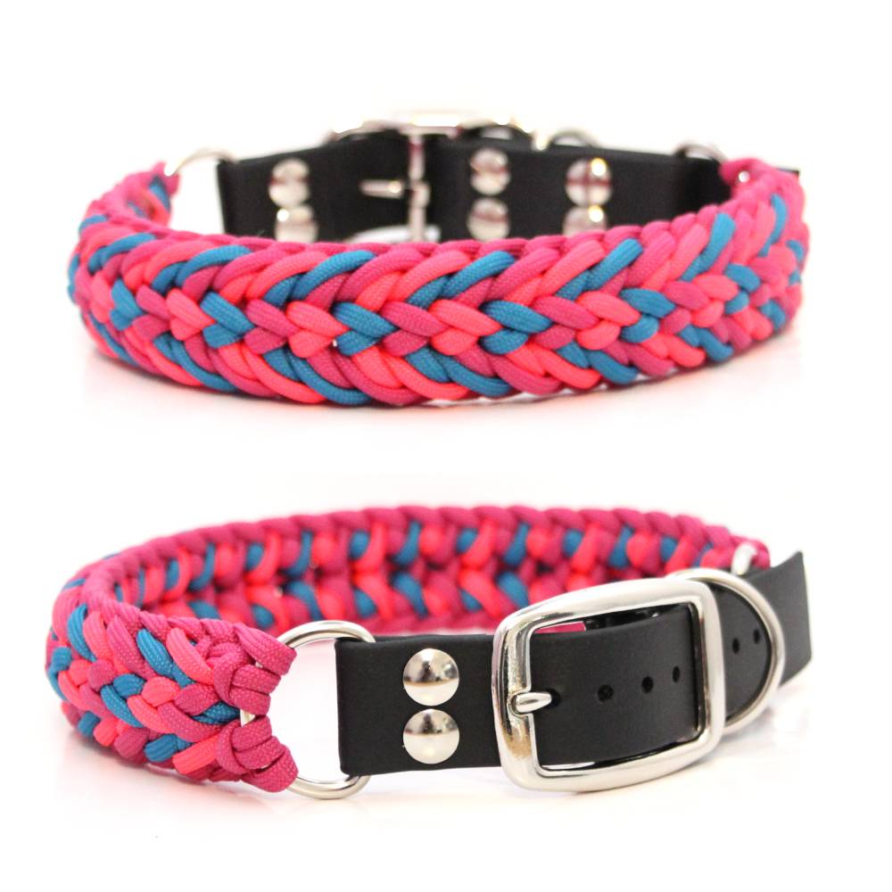 Paracord Halsband mit verstellbarem Verschluss. Auf Wunsch ...