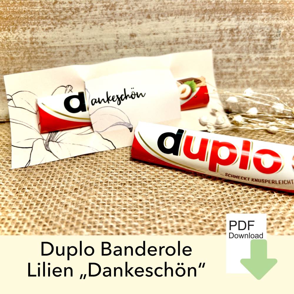 Duplo - Digitales Produkt, Datei, Anleitung, Download